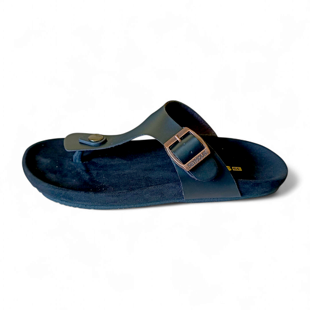 Easton Full Black - Seymour Sandals